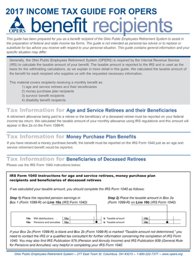 OPERS Member Library - Read OPERS documents, handbooks, and more